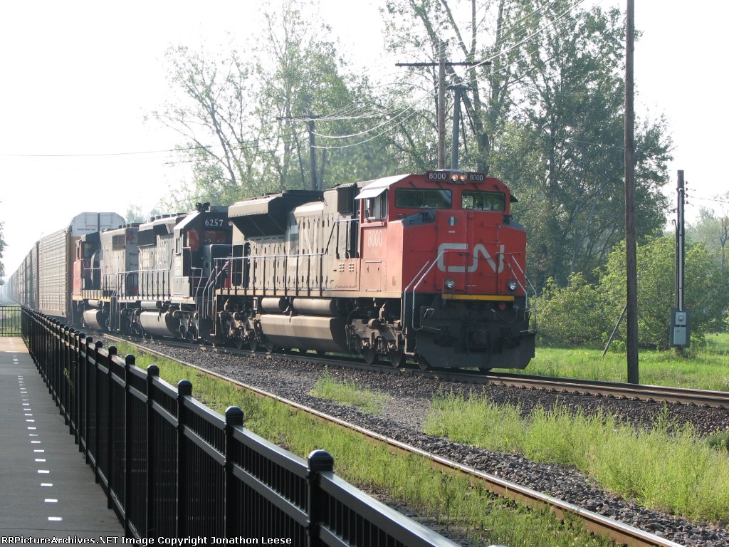 CN's First SD70M-2